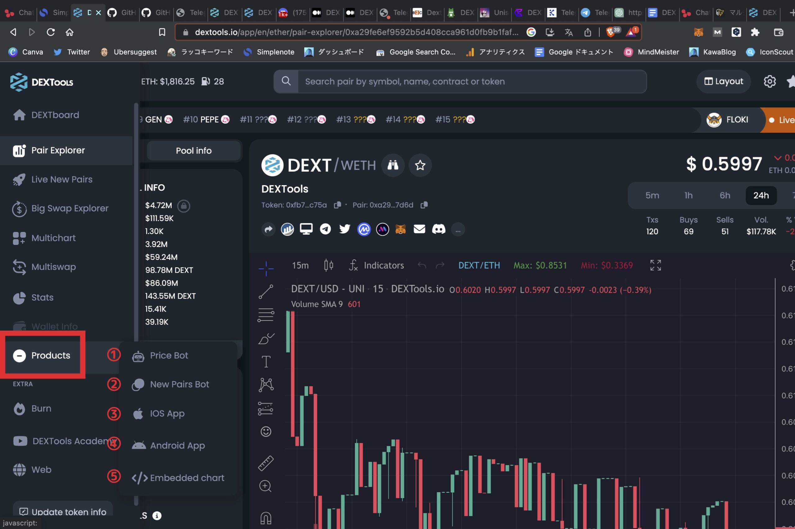DEX Toolsとは？特徴や使い方を詳しく解説 | JinaCoin