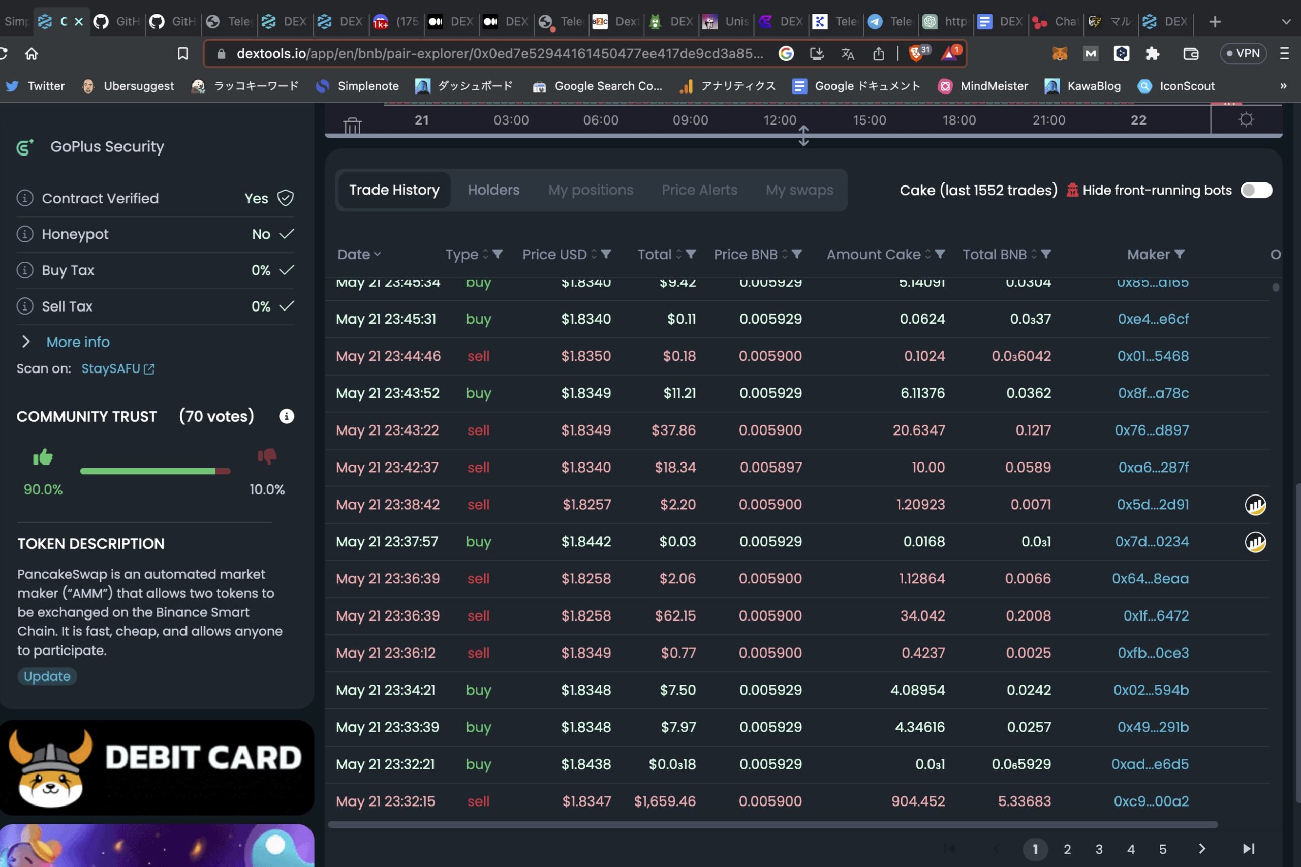 DEX Toolsとは？特徴や使い方を詳しく解説 | JinaCoin
