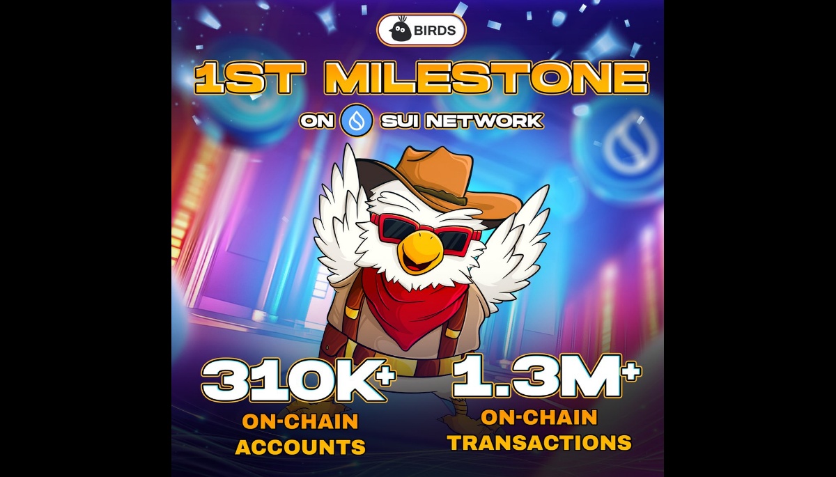 テレグラムゲーム「BIRDS」、Sui上で急成長｜オンチェーン記録更新 | JinaCoin